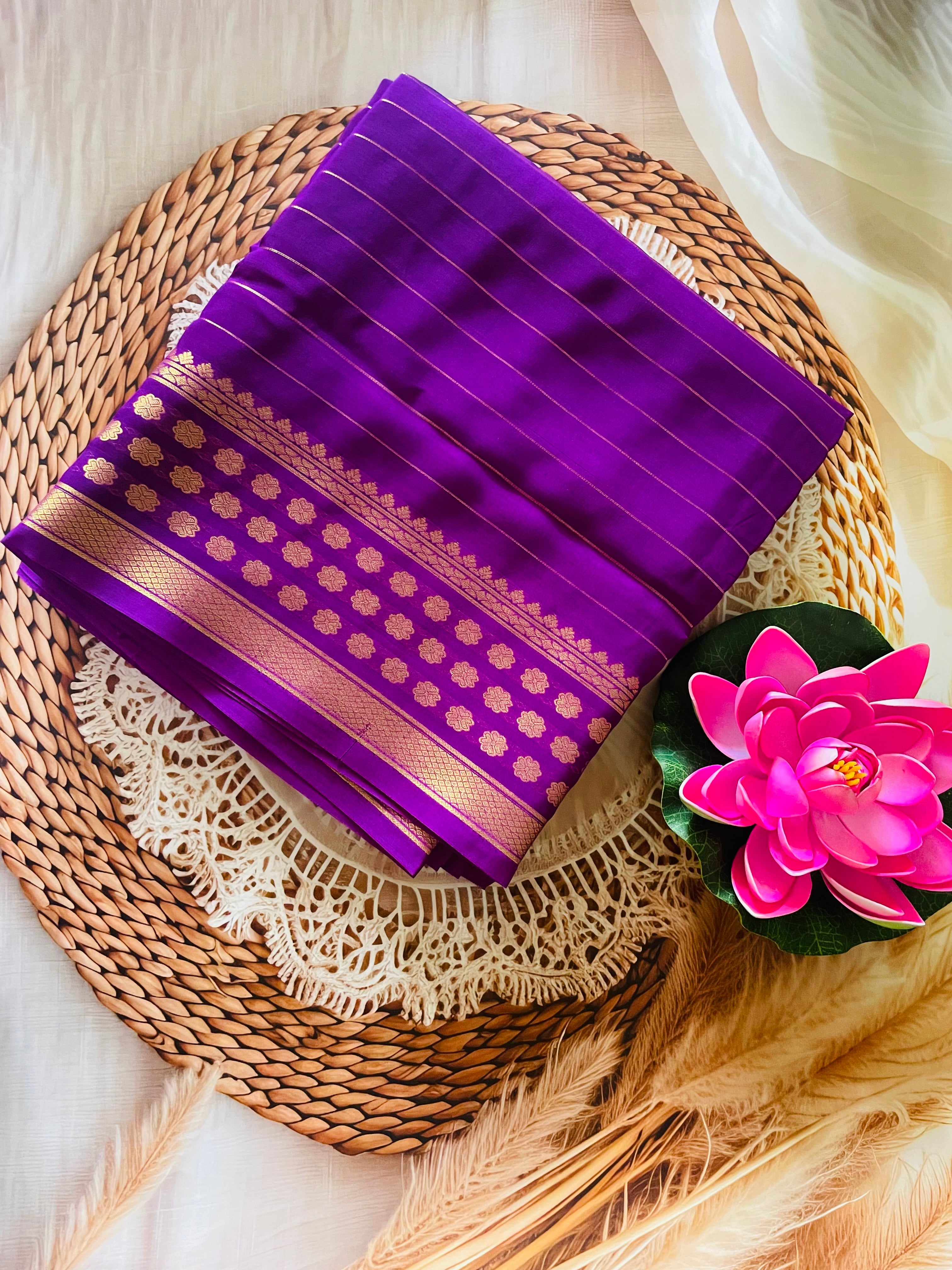 SEMI MYSORE SILK-027 – Sringara by Smitha Gowda